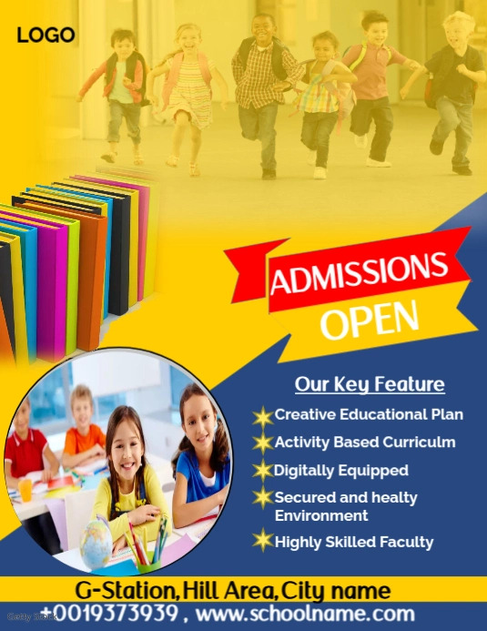 Admission Open,School admission Template | PosterMyWall