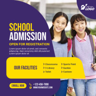 Admission Open Instagram Post Template | PosterMyWall