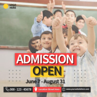 Admission Open Ads Template | PosterMyWall