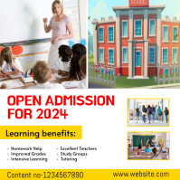 Admission open Template | PosterMyWall