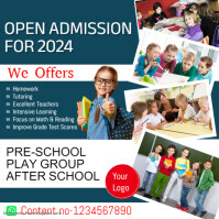 Admission open Template | PosterMyWall