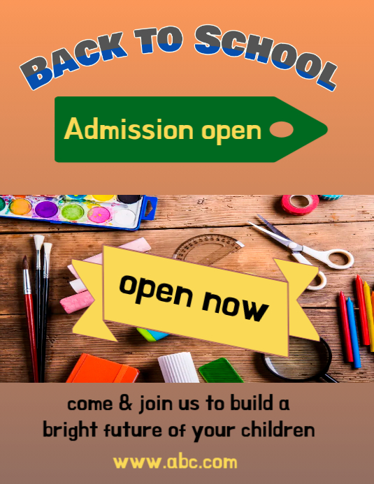 Admission open Template | PosterMyWall