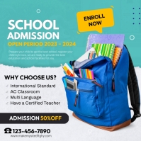 Admission Open Template | PosterMyWall