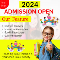 Admission open Template | PosterMyWall