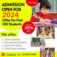 Admission open Template | PosterMyWall