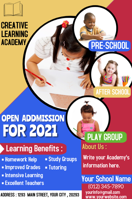 Admission Open Flyer Template | PosterMyWall
