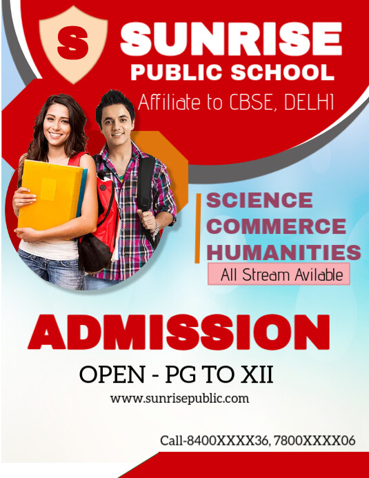 Admission open School Template | PosterMyWall
