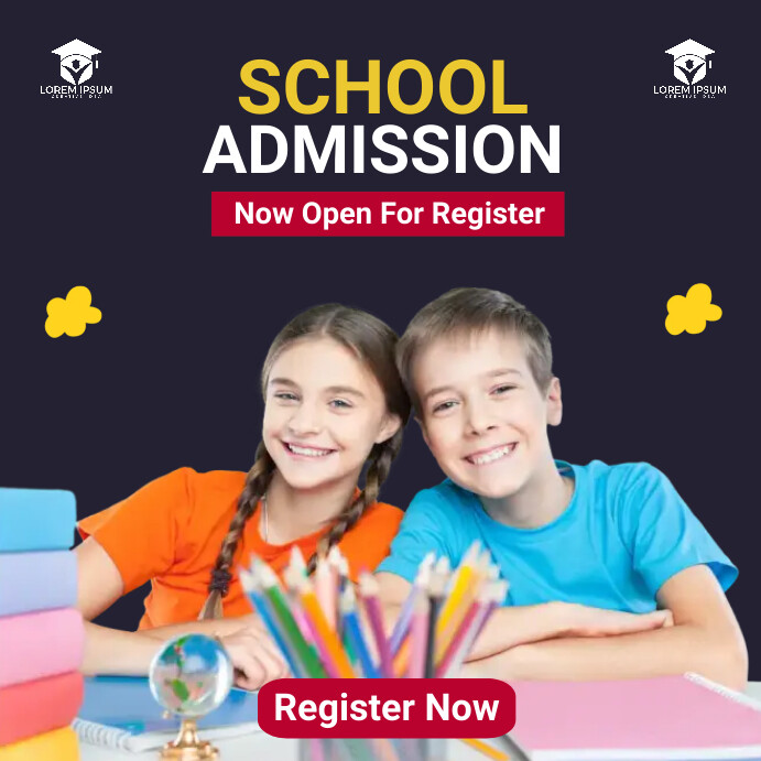 Copy of Admission Poster Template | PosterMyWall