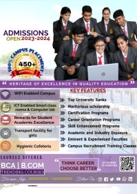 449+ Free Templates for 'College admission poster' | PosterMyWall