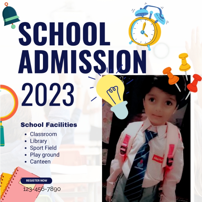 Admissions open Instagram post Template | PosterMyWall