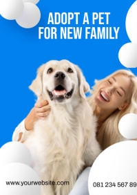 Plantilla de Adopt A Pet Flyres | PosterMyWall