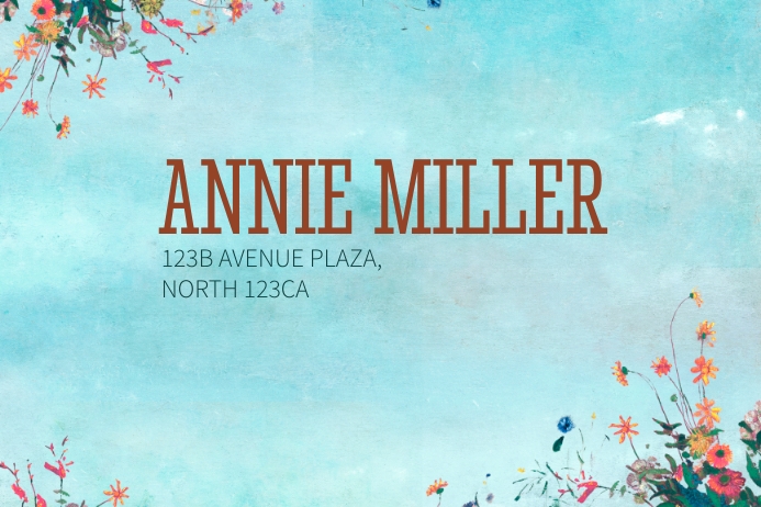 Copy of Adress label template | PosterMyWall