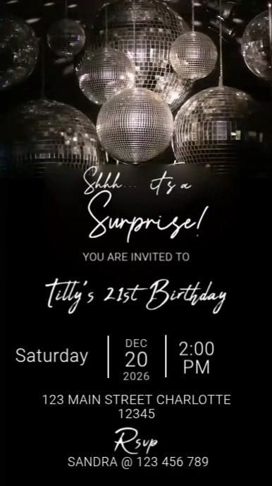 adult birthday invitation Template | PosterMyWall