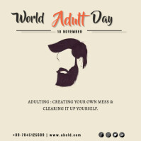 ADULT DAY Template | PosterMyWall