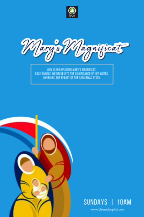 Copy of Advent Service Poster | PosterMyWall