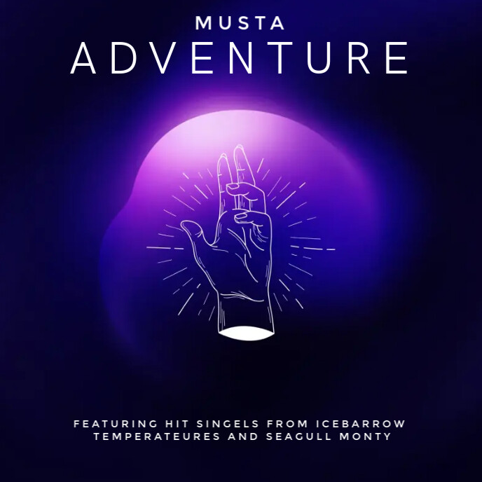Plantilla de ADVENTURE Album Cover | PosterMyWall