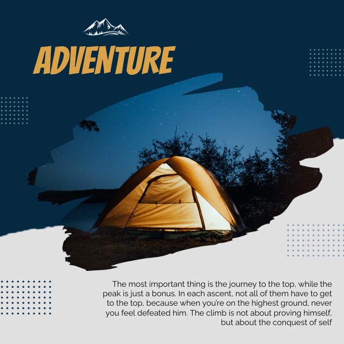 Plantilla de Adventure | PosterMyWall