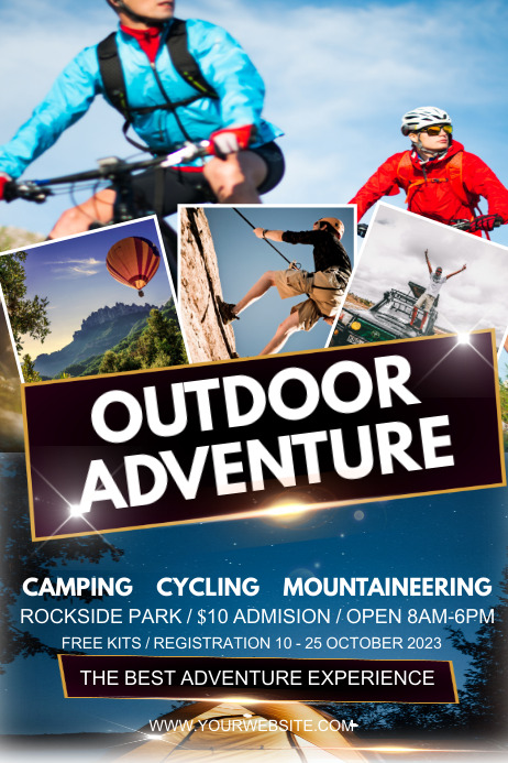 ADVENTURE Template | PosterMyWall