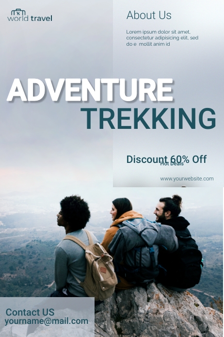Adventure Flyer Template | PosterMyWall
