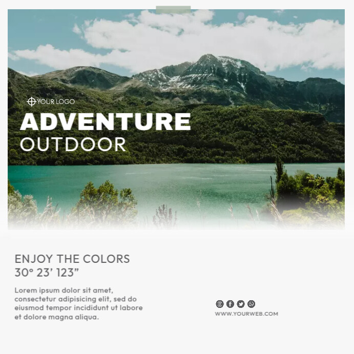 Adventure Outdoor Template | PosterMyWall