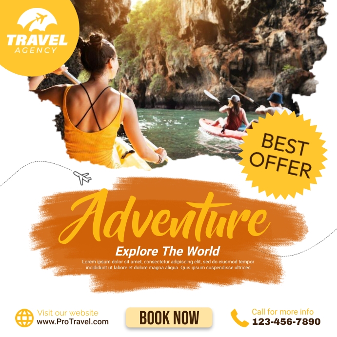 Plantilla de Adventure Template | PosterMyWall