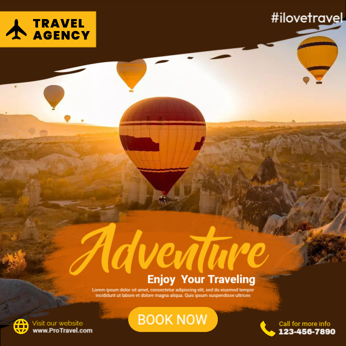 Plantilla de Adventure Template | PosterMyWall