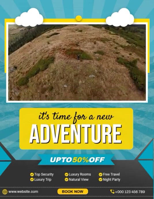 Adventure The World Video ads Template | PosterMyWall