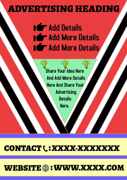 Plantilla de Advertisement Poster | PosterMyWall