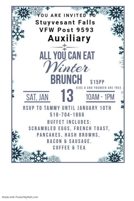 Winter Brunch (1) | PosterMyWall