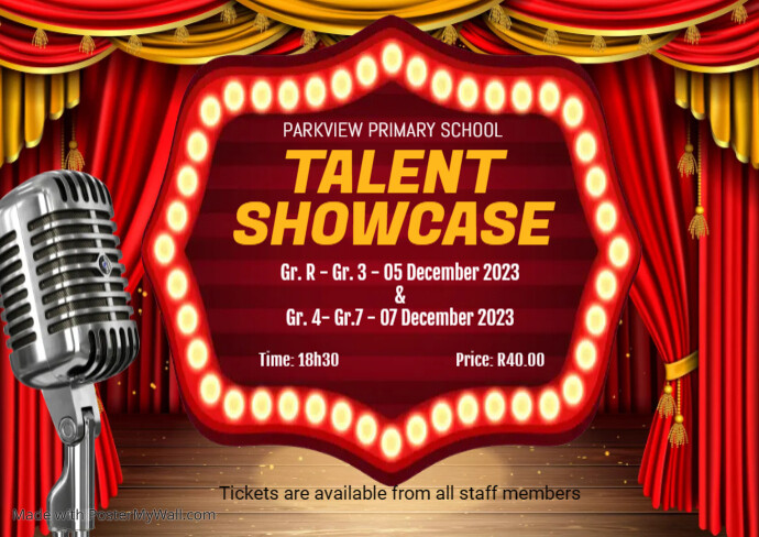 TALENT SHOW | PosterMyWall
