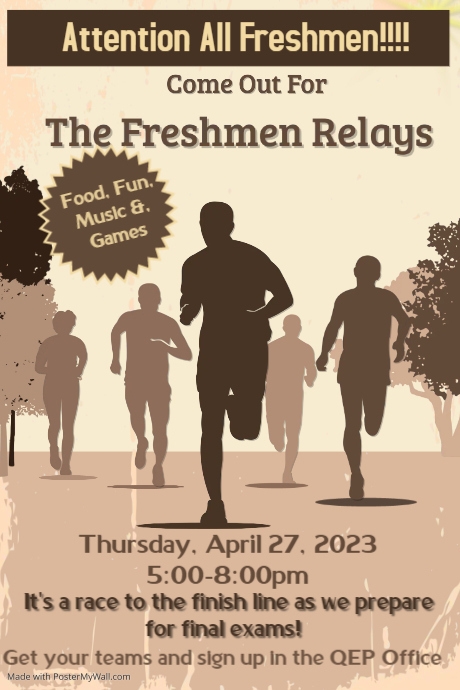 Marathon Running Poster Template | PosterMyWall