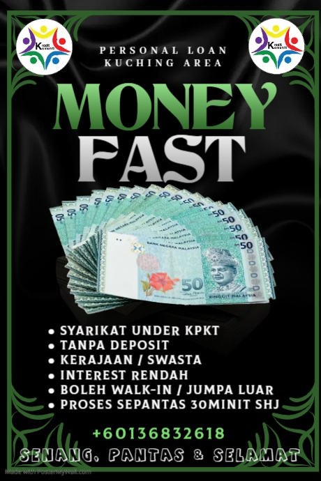MONEY FAST Flyer Template | PosterMyWall