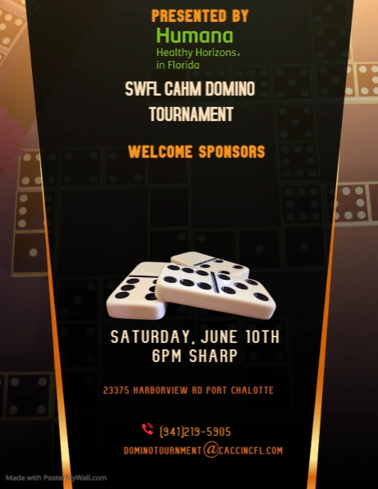 Domino Tournament Flyer | PosterMyWall