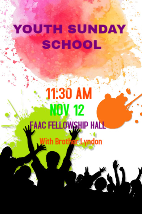 Youth Group | PosterMyWall