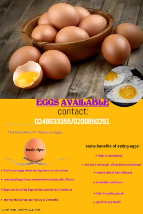 fresh eggs | PosterMyWall