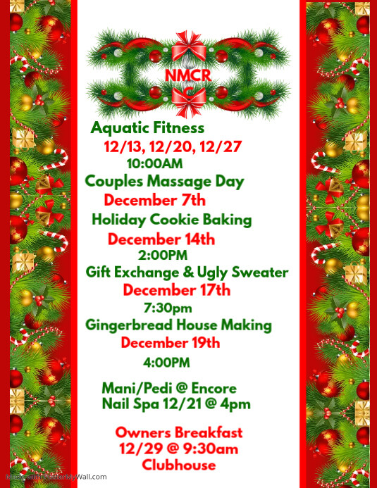 Christmas events flyer template | PosterMyWall