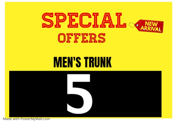 Special Offer was now price poster template | PosterMyWall