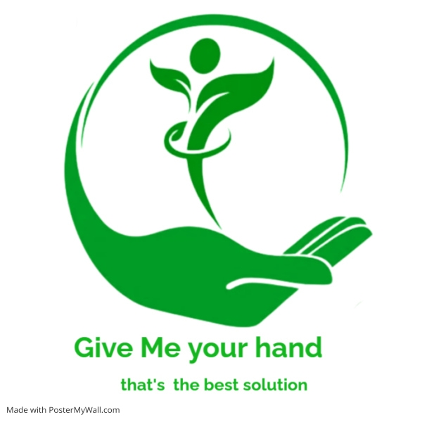 Global Family Heart Holding Hands Icon Logo | PosterMyWall