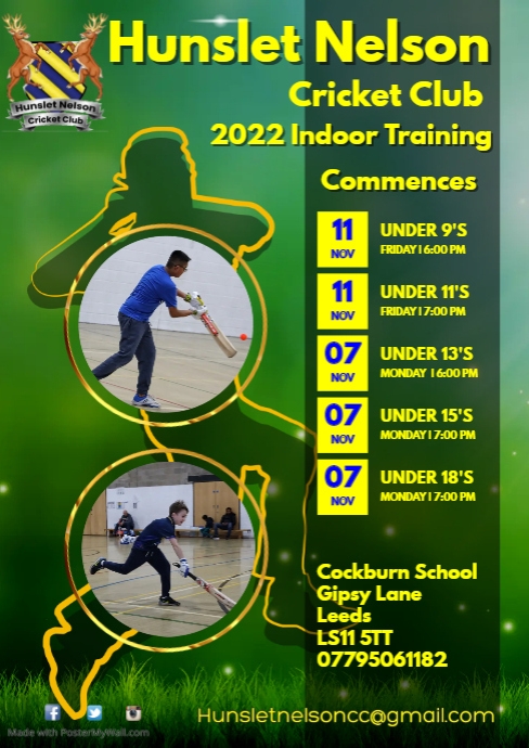 HNCC 2022 Indoor Training (A3) | PosterMyWall