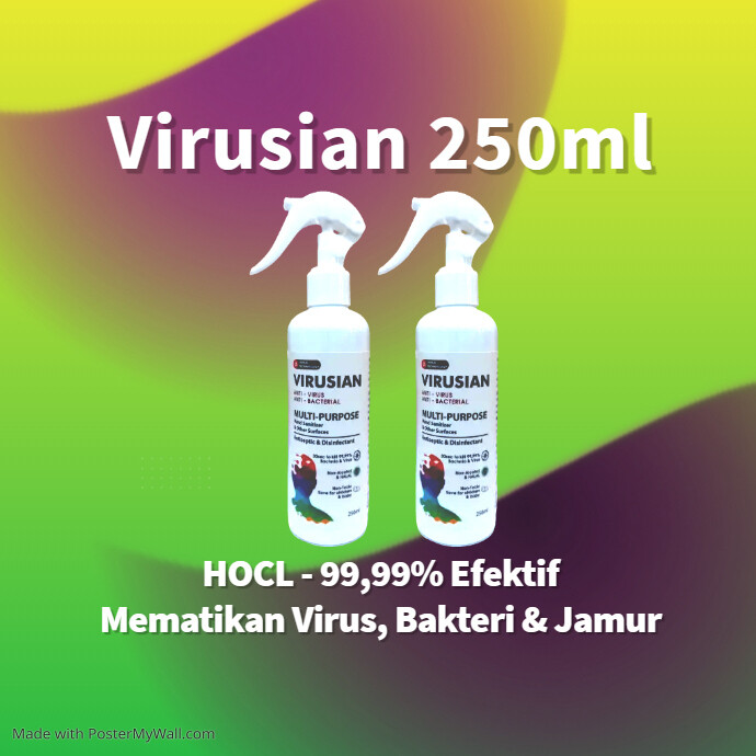 Copy of Virusian250ml | PosterMyWall
