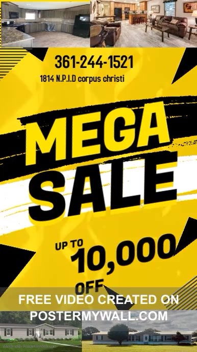 Copy of Mega Sale Promotional Video | PosterMyWall