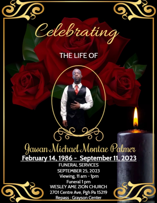 Copy of FUNERAL | PosterMyWall