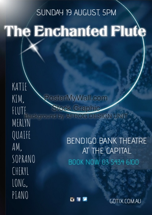 The Enchanted Flute - Concert | PosterMyWall