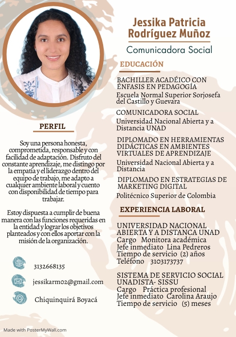 Copy of Copia de Blue Sphere Resume Template | PosterMyWall