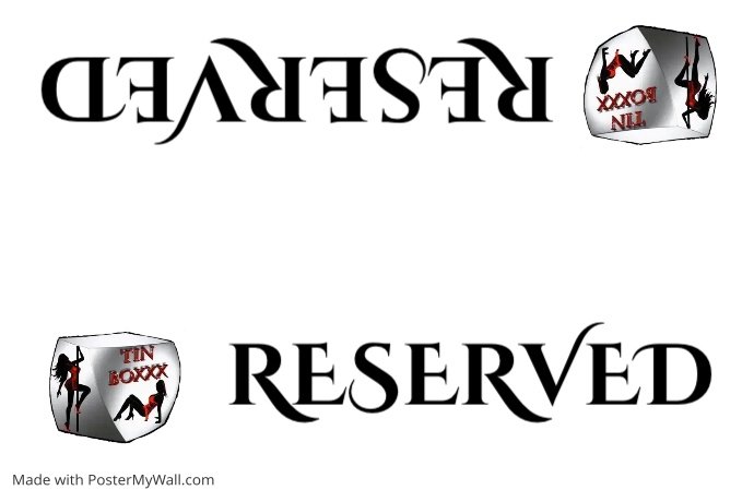 Copy of Simple Reserved Sign Template | PosterMyWall