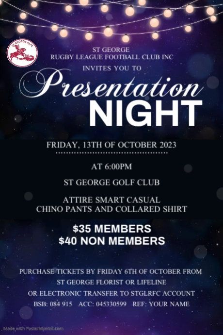 Blue Prom Dance Themed Poster | PosterMyWall