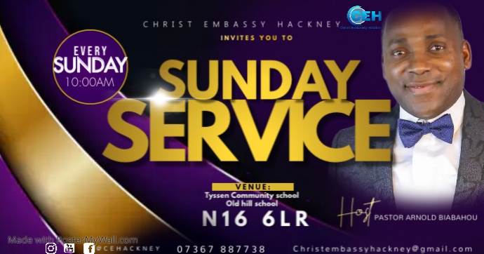 Copy of Copy of Dominion hour flyer | PosterMyWall