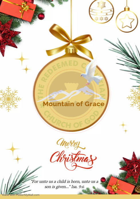 White Modern Merry Christmas Poster | PosterMyWall