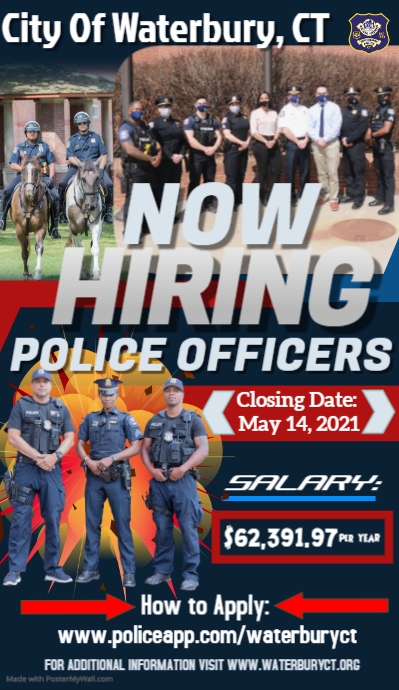 Copy of Police Recruitment Flyer Template | PosterMyWall