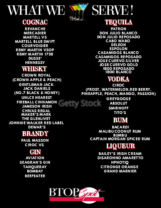 2023 WHAT WE SERVE | PosterMyWall